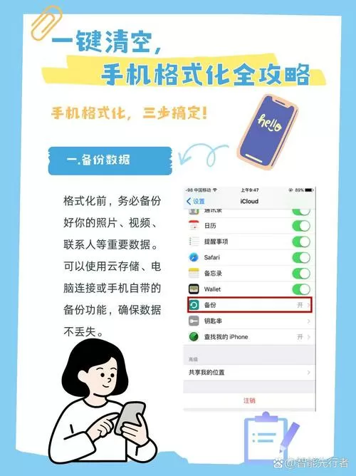 手机怎么格式化才能彻底清除数据图标
