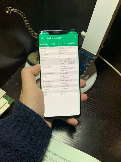 mate20pro 屏幕发绿图标