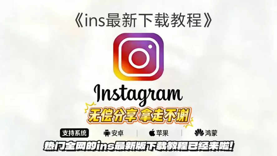 instagram安卓下载教程图标