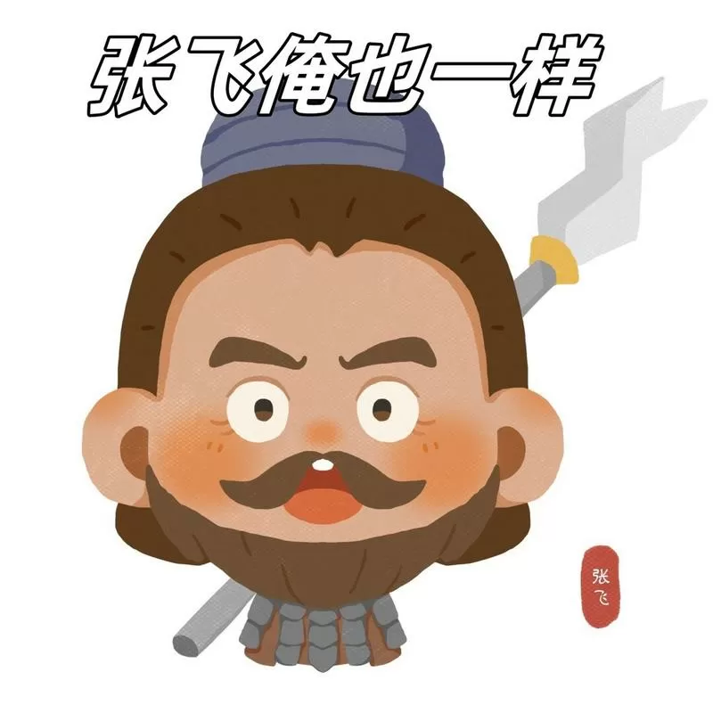 张飞头像动漫图标