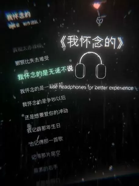 我怀念的歌词图标