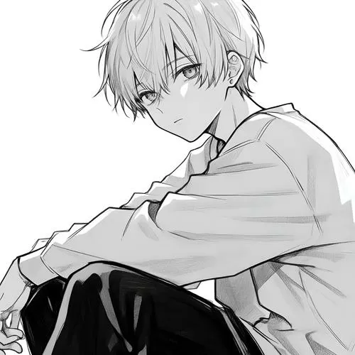 动漫男头慵懒偏冷淡风