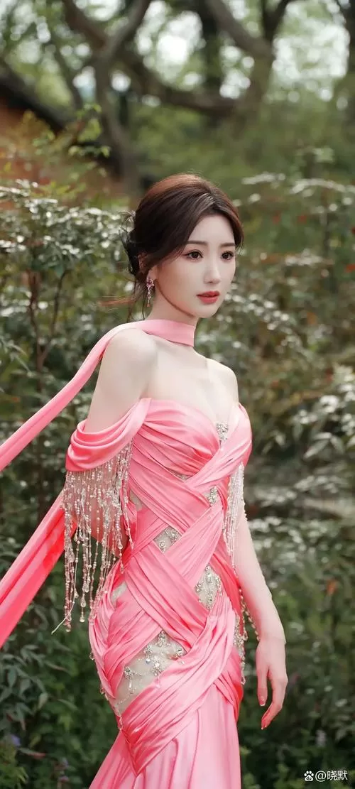毛晓彤抹胸礼服图标