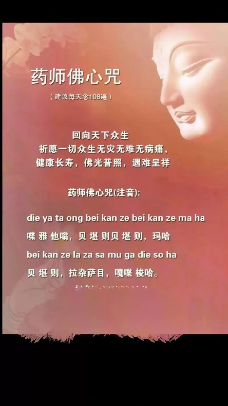 药师佛解结咒注音版截图