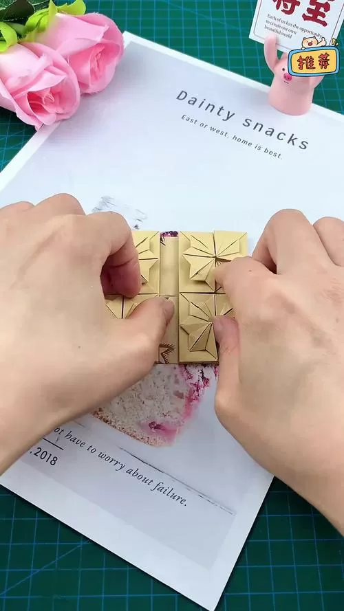 奶奶的零钱包折纸