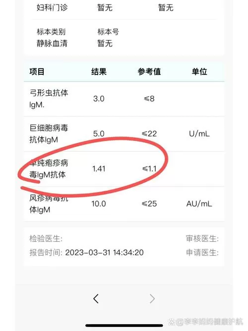 igm高多少算严重了截图