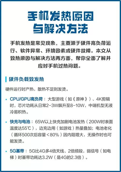 为什么手机老发热图标