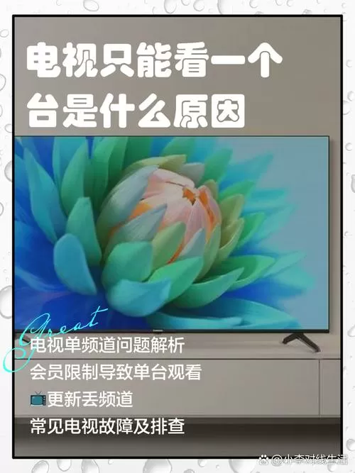 电视机只能看一个台是怎么回事图标